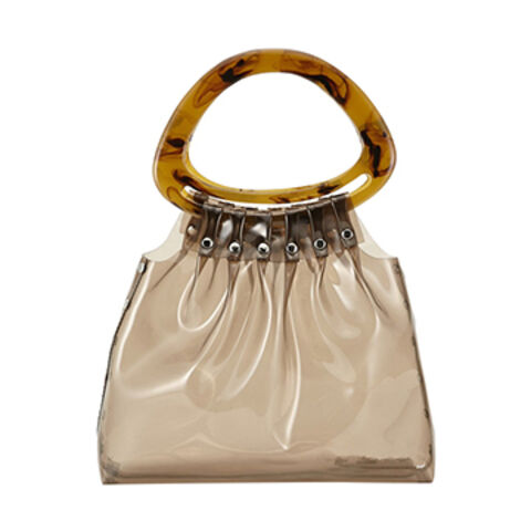 Buy Wholesale China Acrylic Short Handle,pvc Handbag & Fashion Pvc ...