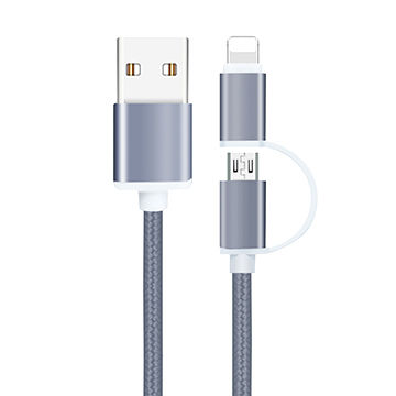 Buy Wholesale China 2018 Latest 2 In 1 Data Cable, Quick Charging And ...