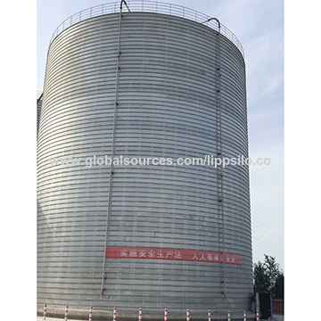 Steel Silo For Fly Ash Storage With Concrete Base ø22xh25 $25000 ...