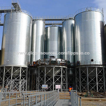 Buy Wholesale China Spiral Malt & Rice Silo With Steel Substructure ...