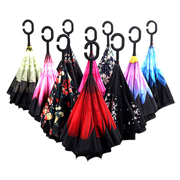 RST Reverse umbrella Double-layered Inverted Umbrella High Quality Wind ...