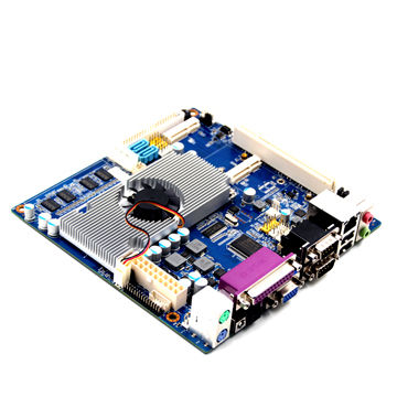 Buy Wholesale China Fanless Intel N550 Mainboard, Supports Vga+lvds ...