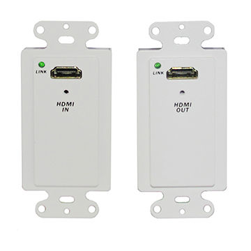 70m HDBaseT Wall Plate for HDMI with IR/PoL, Wall Plate transmitter AV ...