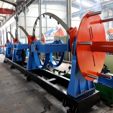 Skip Strander Bow Type Stranding Machine With 2500 Take Up And Pay Off ...