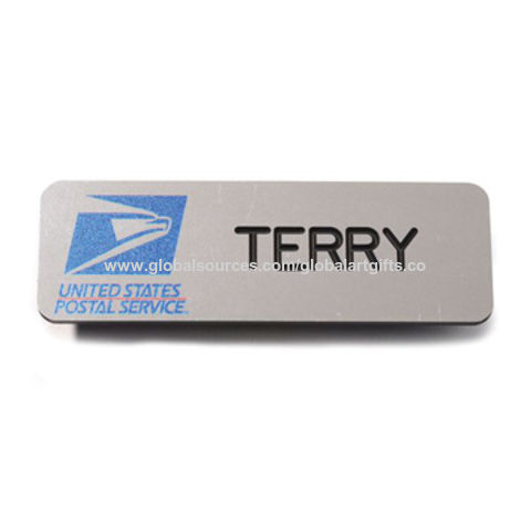 Buy Wholesale China Custom Staff Identity Name Metal Badges With Safety ...