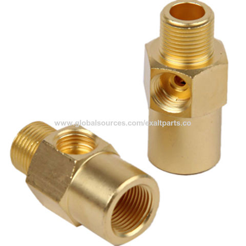 China Brass Valve, Brass Pneumatic Parts, CNC Machined Brass Piece, Air ...