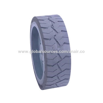 Buy Wholesale China Solid Rubber Tire 12.5x4.25 For Jlg Aerial Work ...