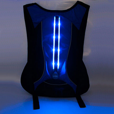 Buy Wholesale China Usb Rechargeable Led Light School Backpack Bag ...