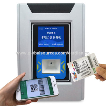 China Waterproof Bus Smart Card Reader Supports MIFARE® IC Card Ticket ...