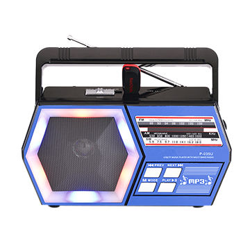 Portable Bluetooth Radio, Multi band radio Bluetooth radio LED radio ...