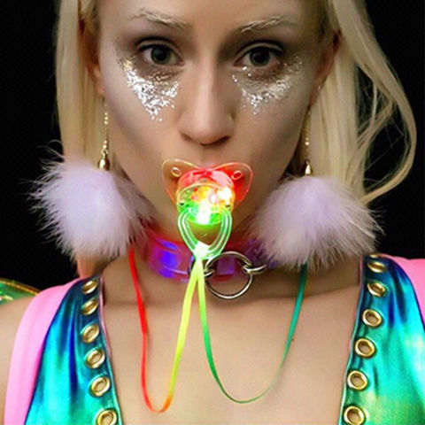 Light up pacifier store