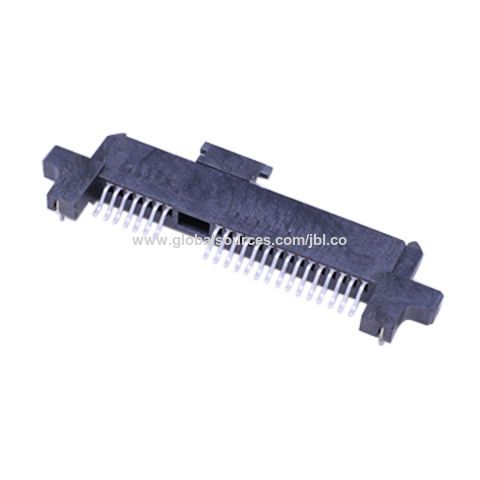 ChinaSata connector ATA/SATA connector 7+15 Pins Right Angle solder DIP ...