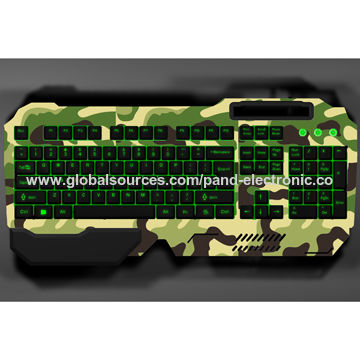 Buy Wholesale China Wholesale Rainbow Backlit Mechanical Camo Style ...