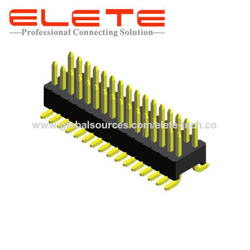 Buy Wholesale China Smd Dual Row 1.27mm Pitch Pin Headers, Terminal ...