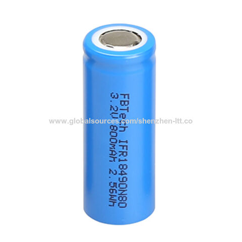 Supplier Rechargeable Lifepo4 Battery Cell 18490 3.2v 800mah For Energy ...
