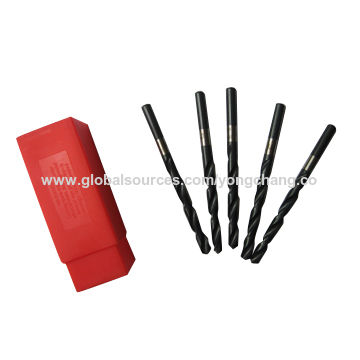 Buy Wholesale China Hss Twist Drill Bit With Black Oxide Plastic Tube ...