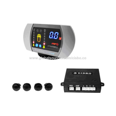 18mm car backup sensors with DC 12V voltage, four rear or front parking ...