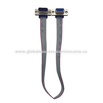 Buy Wholesale China Idc Db-9 Male To Idc Db-9 Female Vga Cable Assembly ...