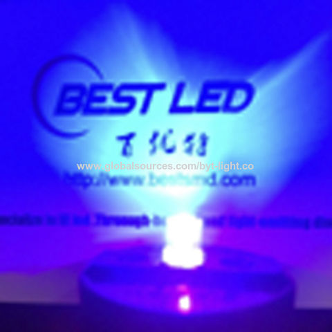 China Bi-color LED 5mm Flashing LED Red & Blue Flat Top on Global ...