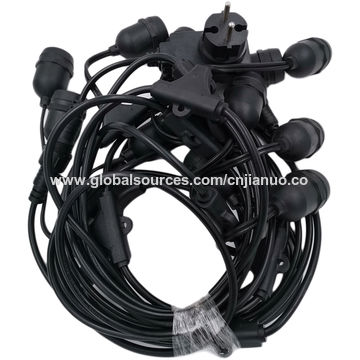 LED String Light Transformer Plug Low Voltage E26 Lamp Holder, LED ...