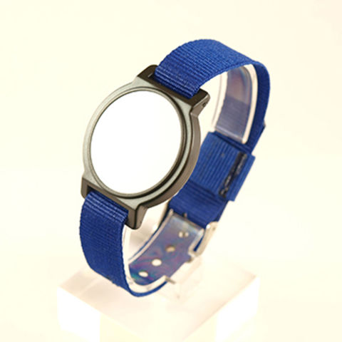 Buy Wholesale Taiwan Rfid Pvc Face + Nylon Adjustable Wristband, Blue ...