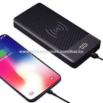 10000mAh Charging Power Bank with LED Display External Battery Pack 2 ...