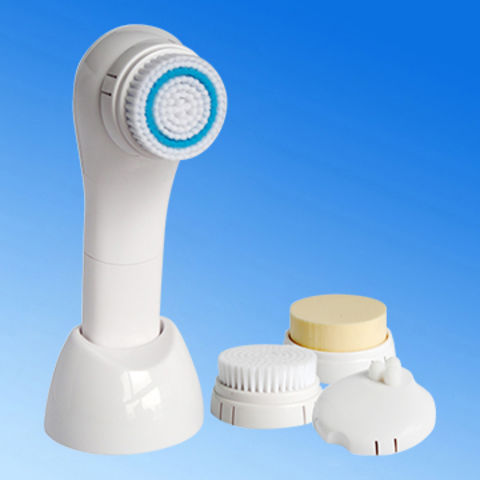 Vibration electronic face care massager equipment cleansing brush ...