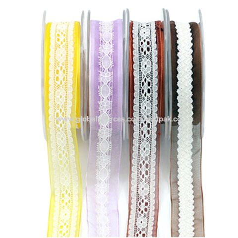 Buy Wholesale China Lace Ribbons, Available In Various Colors And ...