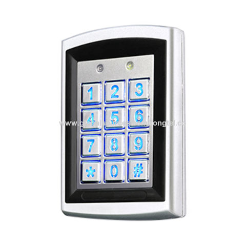 Password and card unlocking waterproof small access control door entry ...