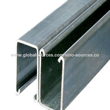 Buy Wholesale China Galvanized U Shape Steel Channel & Galvanized U ...