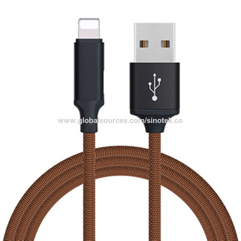 Buy Wholesale China Nylon Braiding 8 Pin Usb Cord Lightning Cable Pvc ...