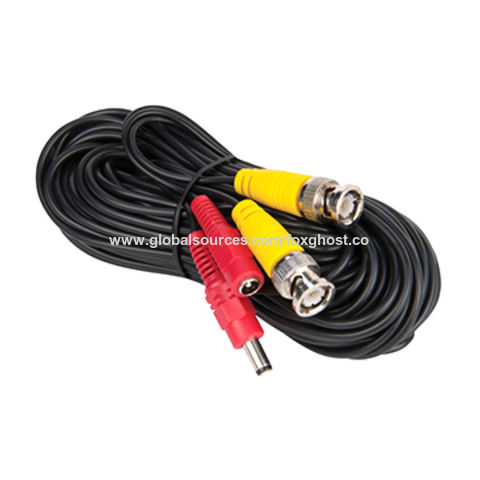 China 18.3 CCTV Extension Cable for AHD Cameras with BNC and DC ...