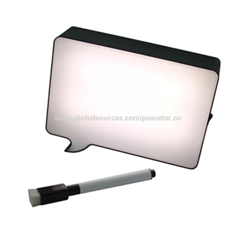 LED Writing Box with Erasable Marker that can Write and Light-up your ...