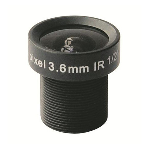 Large Target 1/2" 3MP 3.6mm F2.0 M12 Board mount CCTV Lenses, large target lens M12 board mount ...