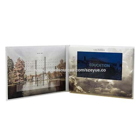 Buy Wholesale China 7-inch Lcd Screen Video Brochure For Advertising ...