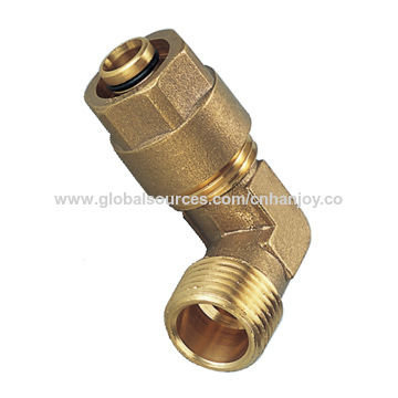 Buy Wholesale China Elbow Brass Valve Compression Fitting For ...