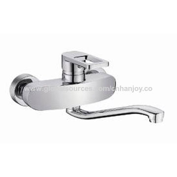 Buy Wholesale China Brass Wall Kitchen Mixer & Brass Wall Kitchen Mixer ...