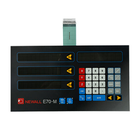 Customized High Quality Manufacturer Of Digital Membrane Switch Keypad ...