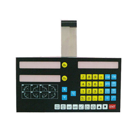 China Factory Brand Custom Colorful Membrane Switch Keypad 4x4 For ...