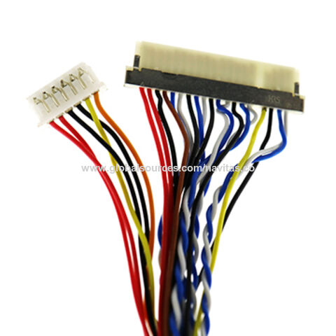30 pin 1mm, Molex 6 pin 1.25mm Connector for LCD Screen Display Wire ...