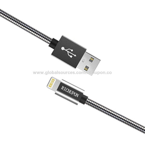 [apple Mfi Certified] Mfi Lightning Usb Cable 3.3 Ft Metal Durable ...