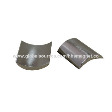 Neo Arc Segment Magnets with NiCuNi Coated, Specially for Brushless ...