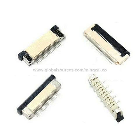Buy Wholesale China 1.0 mm FPC connector, 4~40 Pins, ZIF, bottom ...