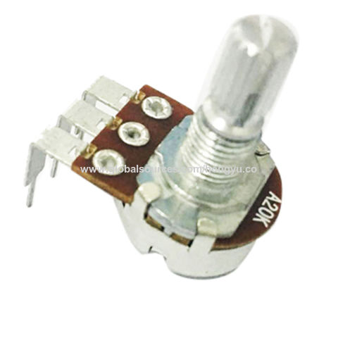 Buy Wholesale China 16mm/ A5k Control/ A20k/rotary Potentiometer /with ...