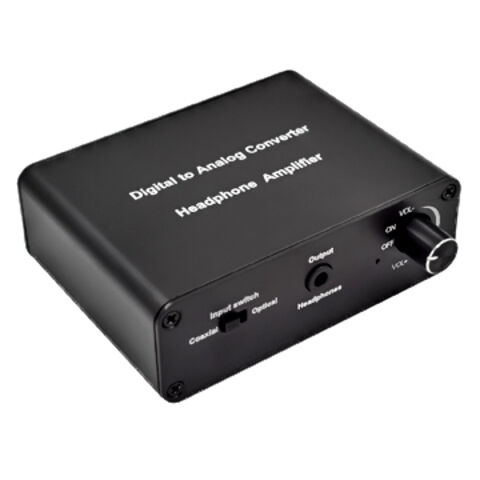 Dac Digital/spdif To Analog Audio Converter With Headphone Amplifier ...