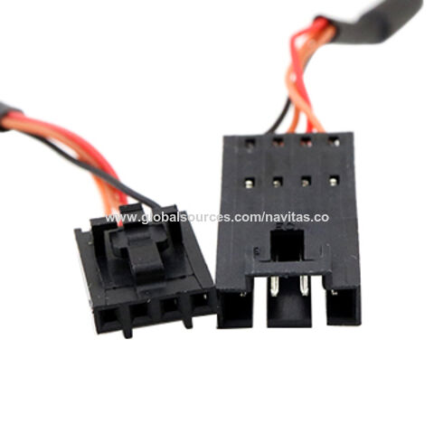 Buy Wholesale Taiwan 4 Pin 2.54 Mm Female To Male Connector, Ul2464 ...