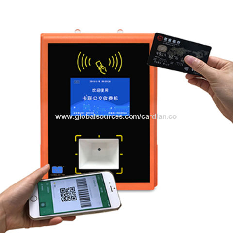 Buy Wholesale China Bus Nfc Reader With Qr Code Reader For Bus Ticket ...