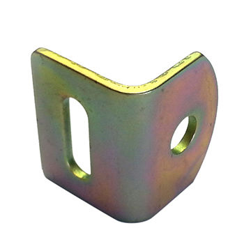 Custom High Precision Steel Flat Metal Bracket Plate with color zinc ...