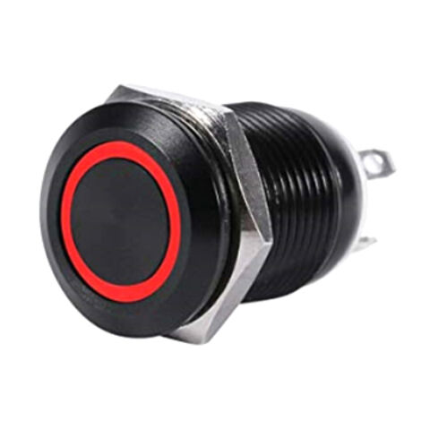 Buy Wholesale China 12mm 12v Led Power Push Button Switch & 12v Led ...