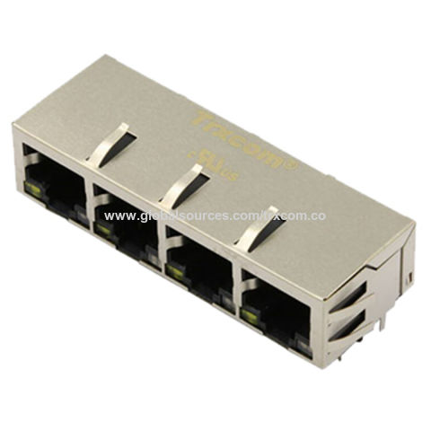 Buy Wholesale China Trxcom Rj45 J8064d648anl, Multiple 1x4 Ports Rj45 ...